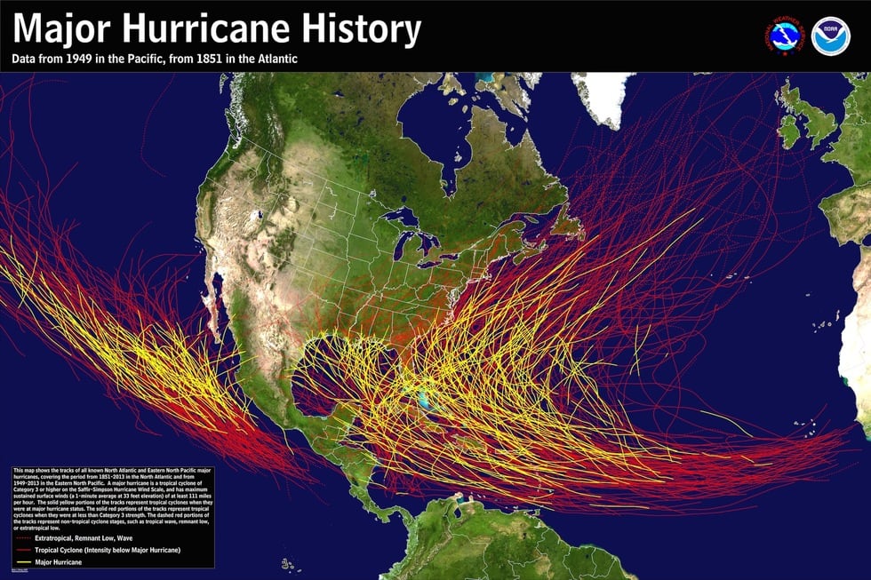 Breakdown: Why hurricanes are less common on the West Coast Breakdown: Why hurricanes are less common on the West Coast
