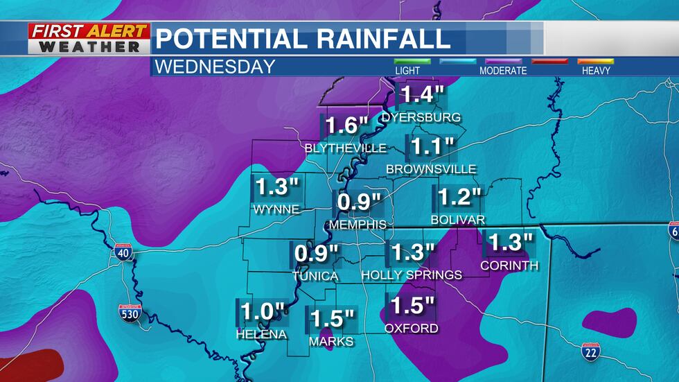 First Alert Strong Storms Possible On Wednesday Afternoon And Evening